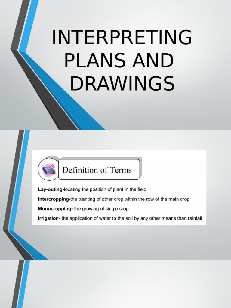 Interpreting Plans & Drawings | PDF