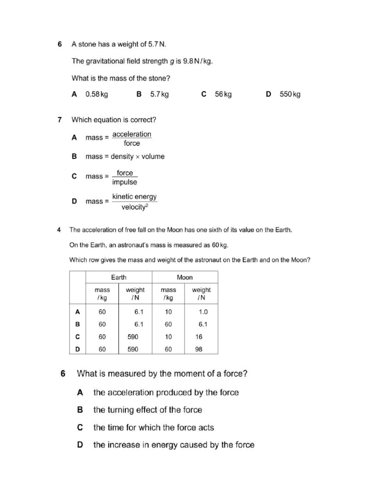 Grade 8 Class Test 3 Preparation | PDF