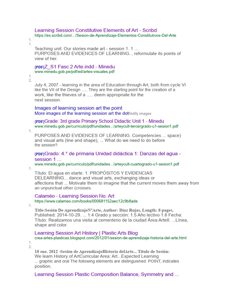 Learning Session | PDF | Liberal Arts Education | Cognition