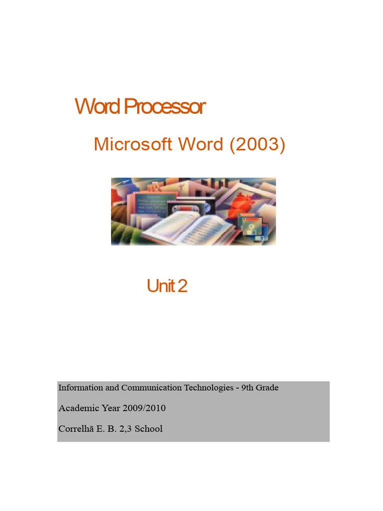 Word Processor | PDF | Microsoft Word | Cursor (User Interface)