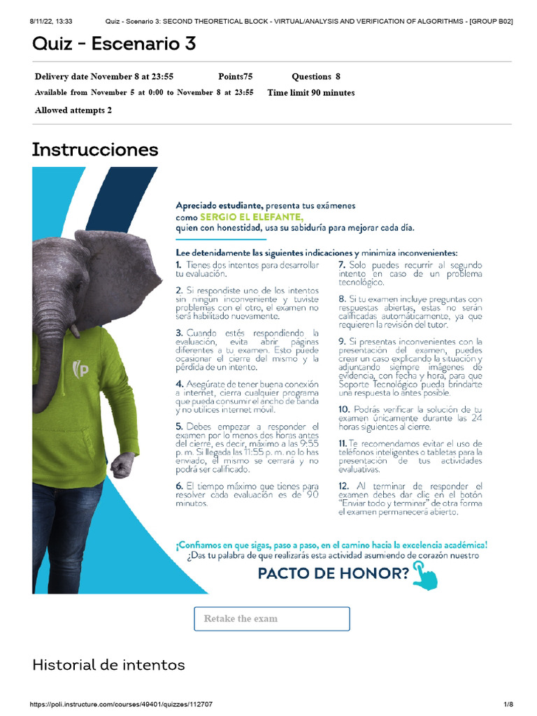 Virtual Quiz on Algorithm Verification | PDF | Theoretical Computer ...