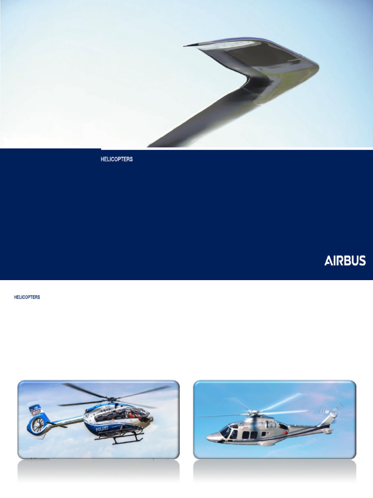 Airbus Helicopters' Comparison: H145 Vs AW169 | PDF | Helicopter Rotor | Avionics