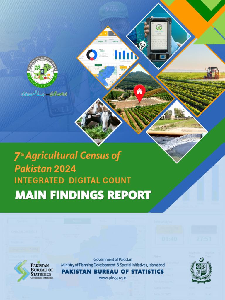 7th Agricultural Census Main Findings Report | PDF | Agriculture | Census