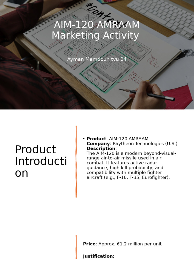 AIM-120 AMRAAM Marketing Strategy | PDF | Military Technology | Missile
