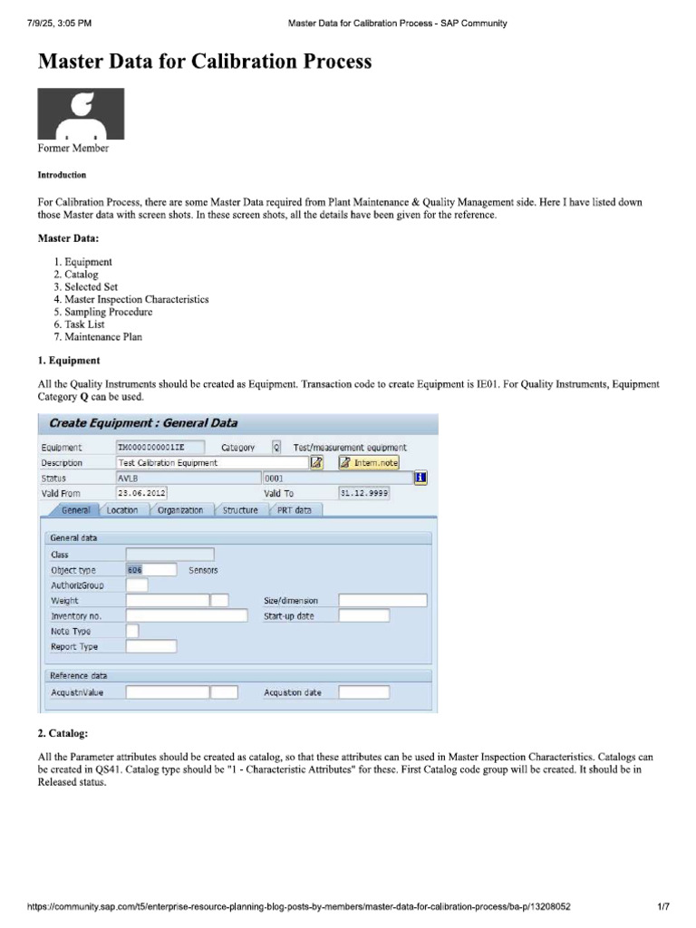 Calibration Process 1 | PDF