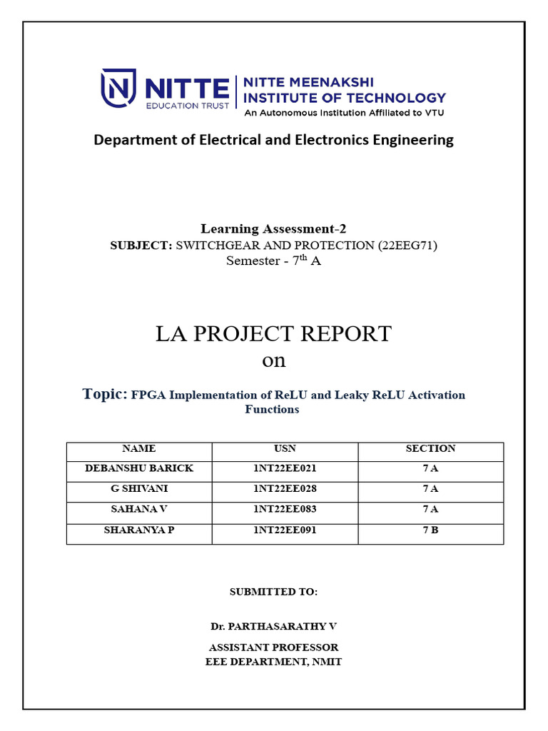Fpga Report | PDF | Field Programmable Gate Array | Multiplication