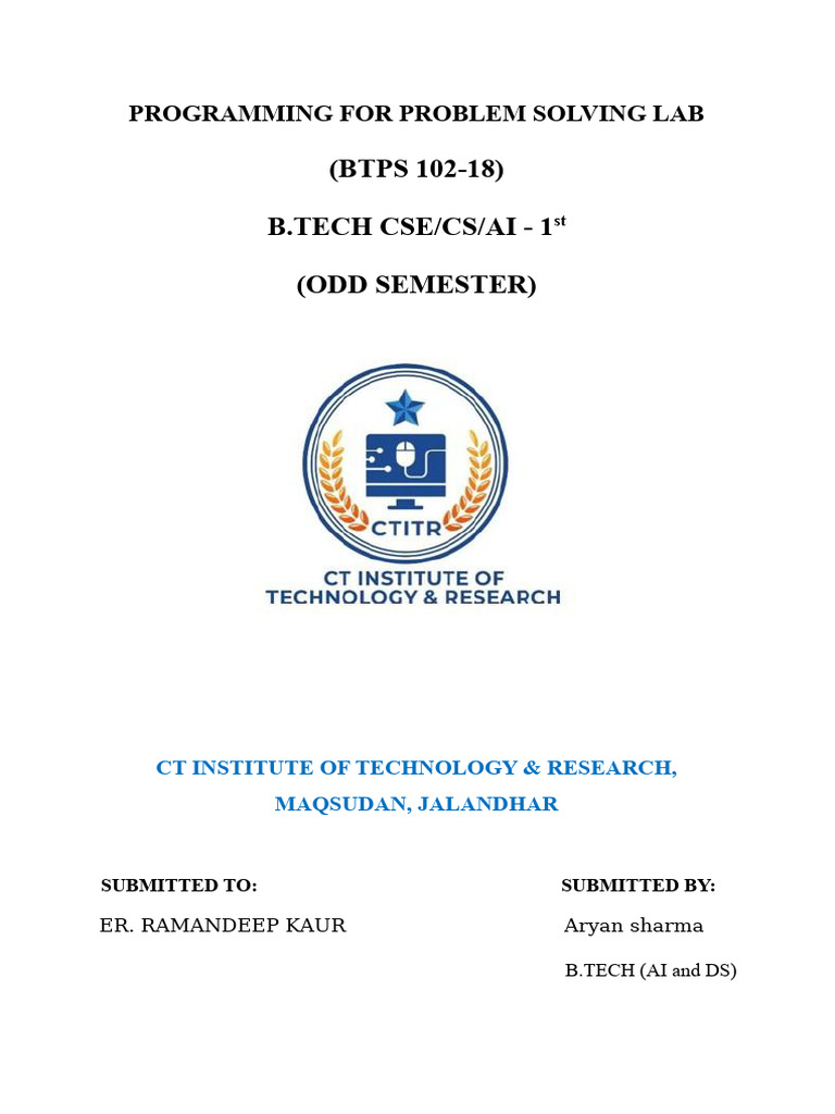 Aryyyyyyy | PDF | Computer Programming | Computer Program