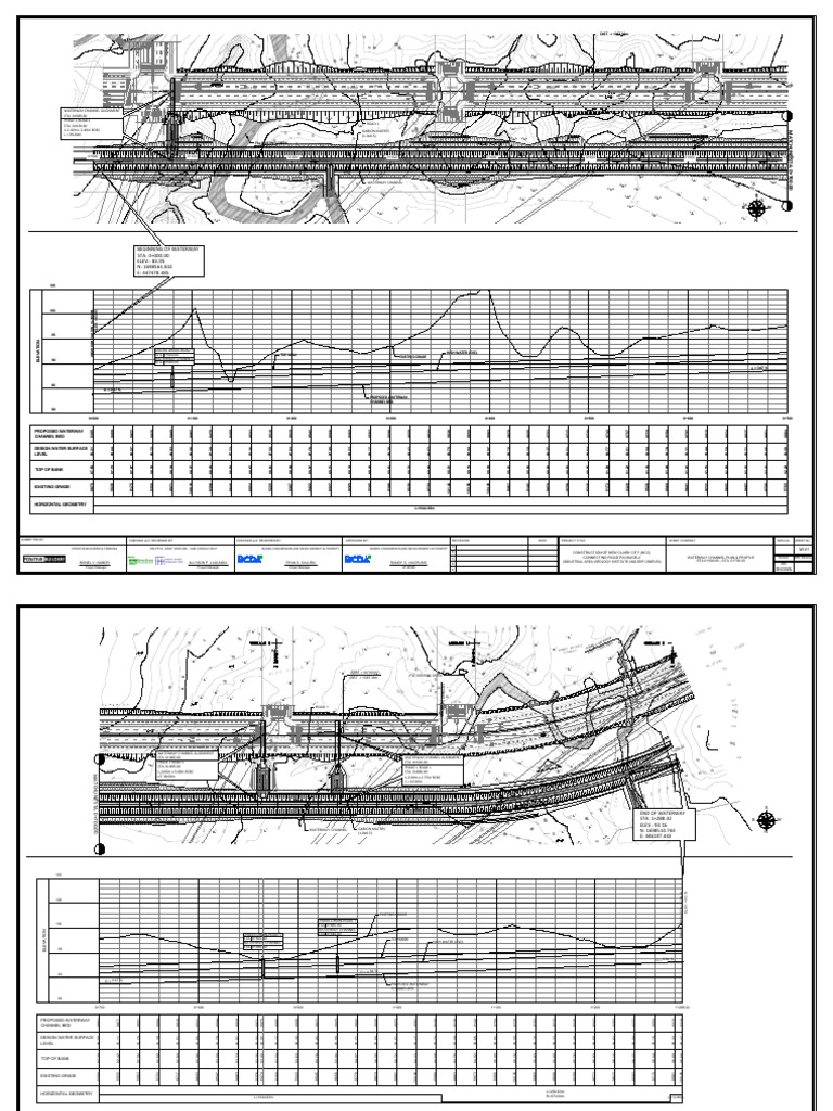 Waterway Channel Plan & Profile | PDF