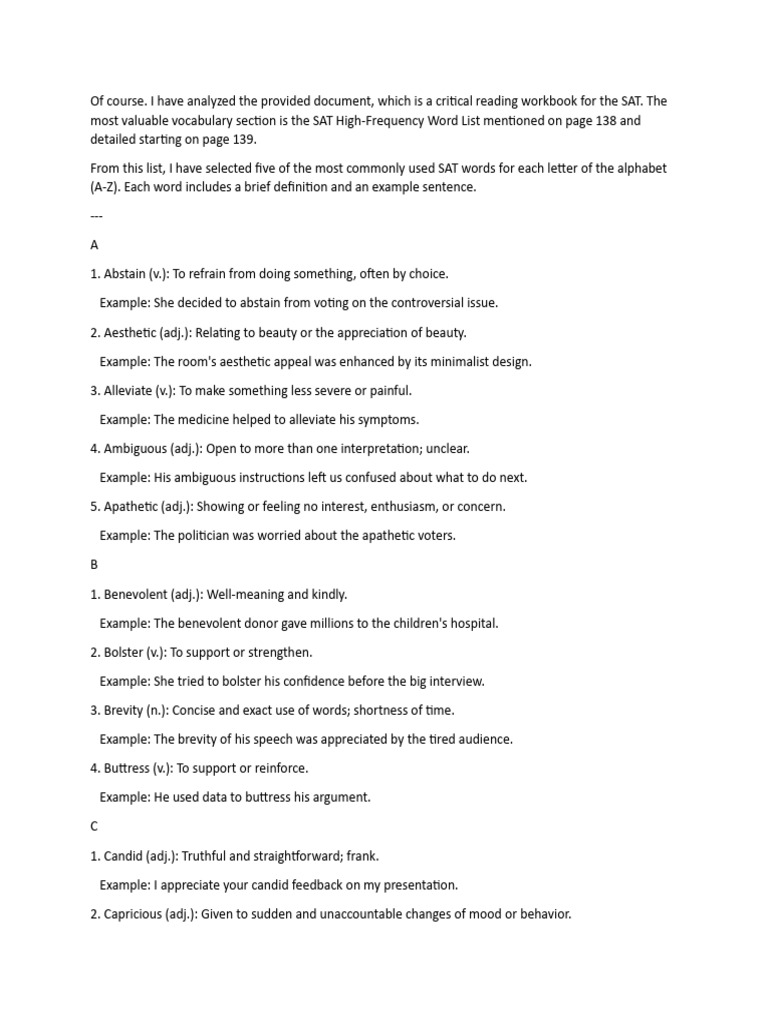 HFWs 1 | PDF