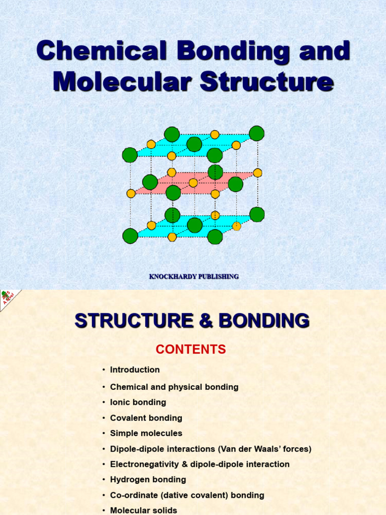 Understanding Chemical Bonding Types | PDF | Chemical Bond | Ion