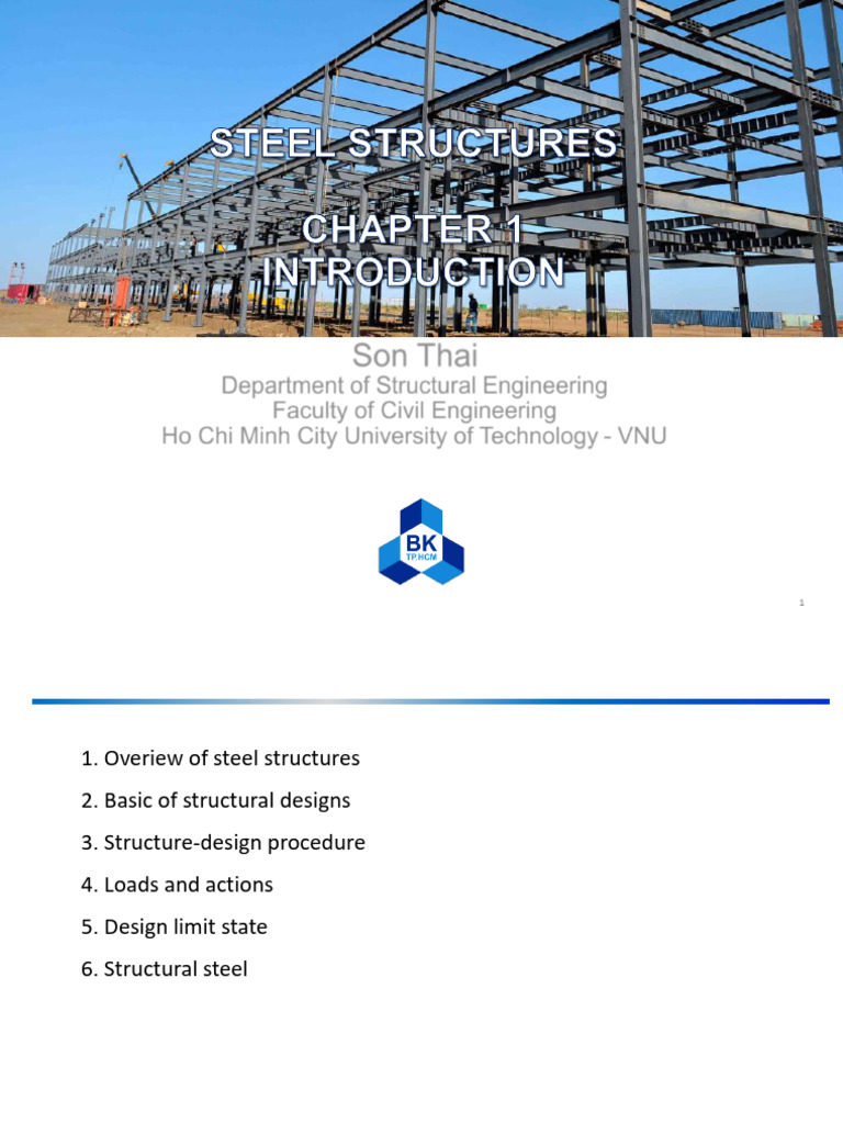 Overview of Steel Structures Design | PDF | Structural Load ...