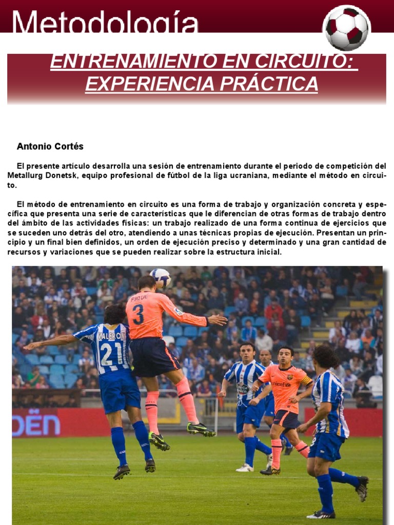 27 Entren Circuito 1 | PDF | Asociación de Futbol | Grupo de trabajo