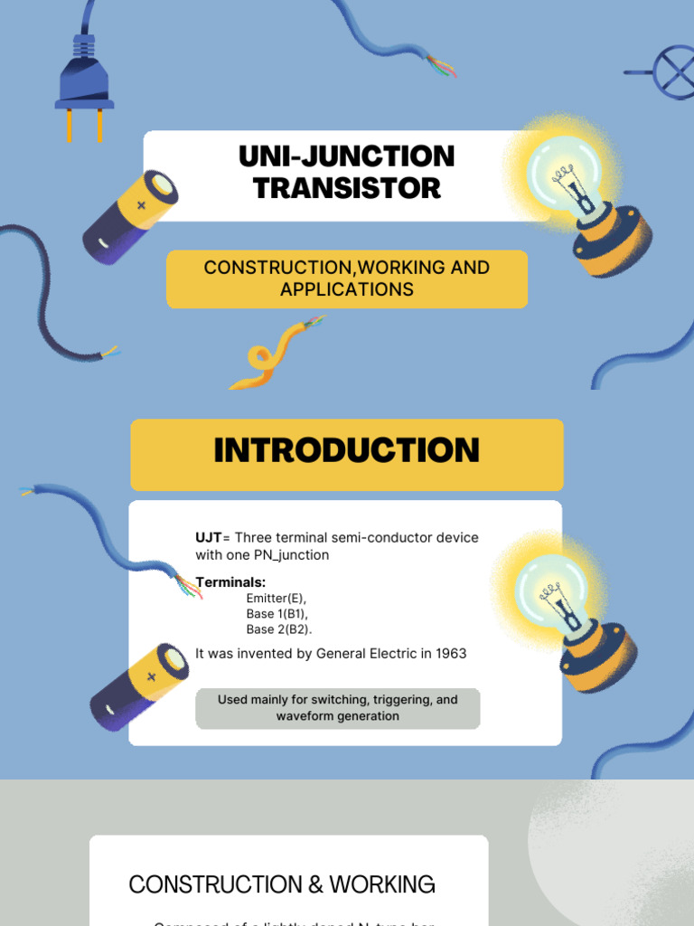 Uni-Junction Transistor - 20251112 - 114733 - 0000 | PDF