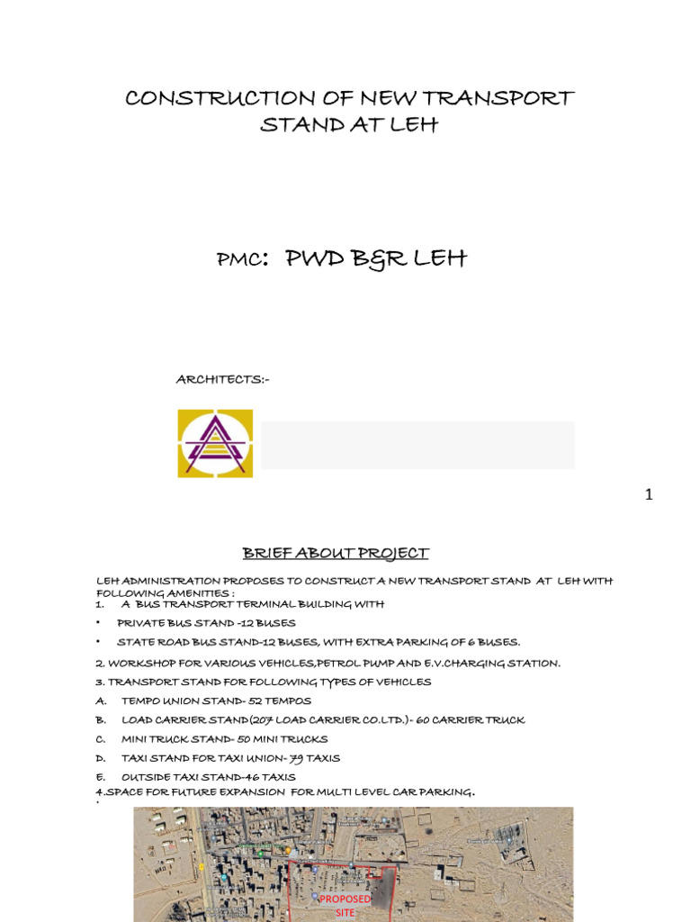 bus terminal ppt 08.03.25 with PAR | PDF | Closed Circuit Television ...