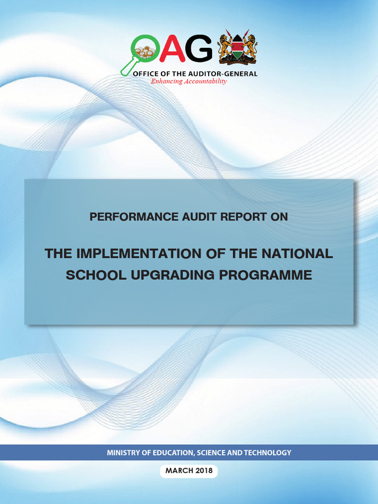 Implementation of The National Schools Upgrading Programme 2018 | PDF ...