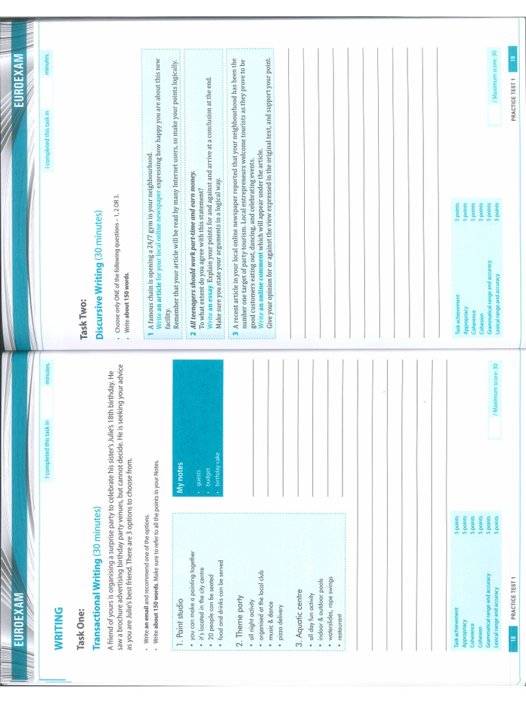 Anna Euro Writing | PDF