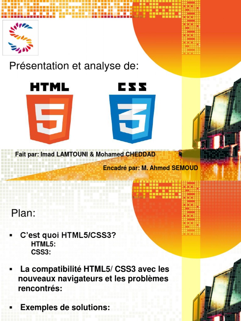 HTML5 CSS3 | PDF | Feuilles de style en cascade | Navigateur Web