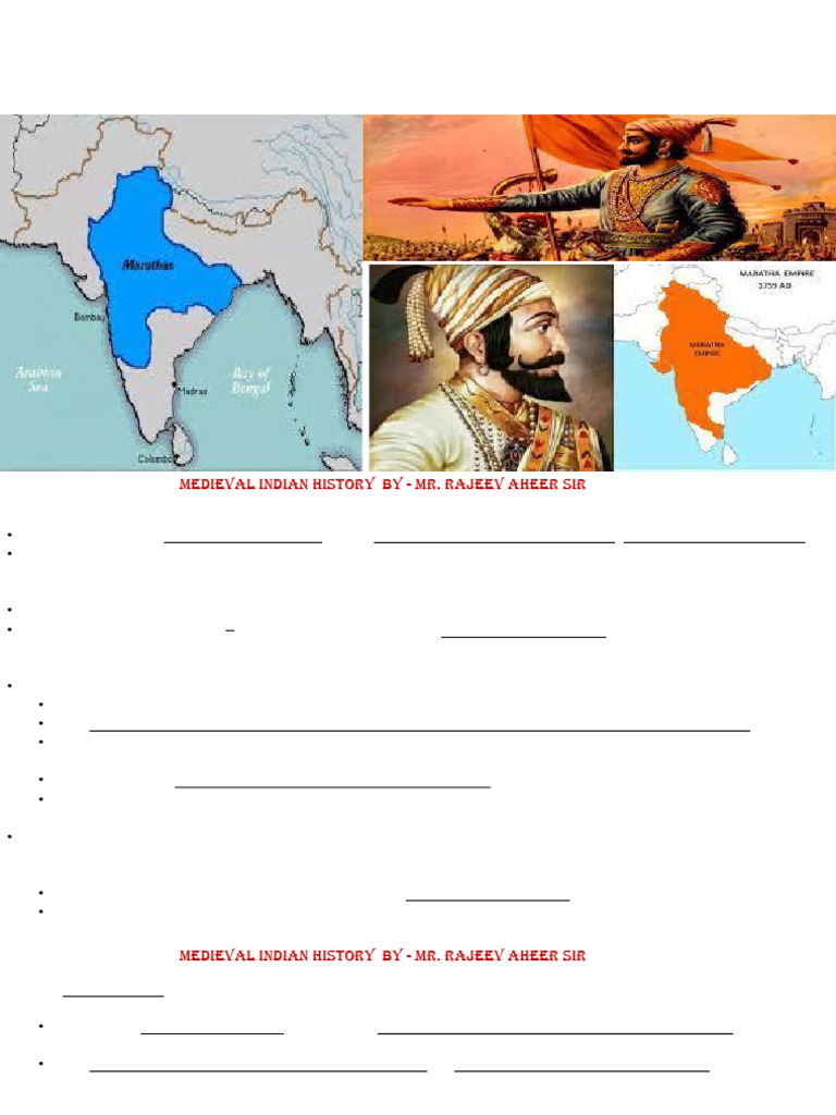 CC The Marathas | PDF