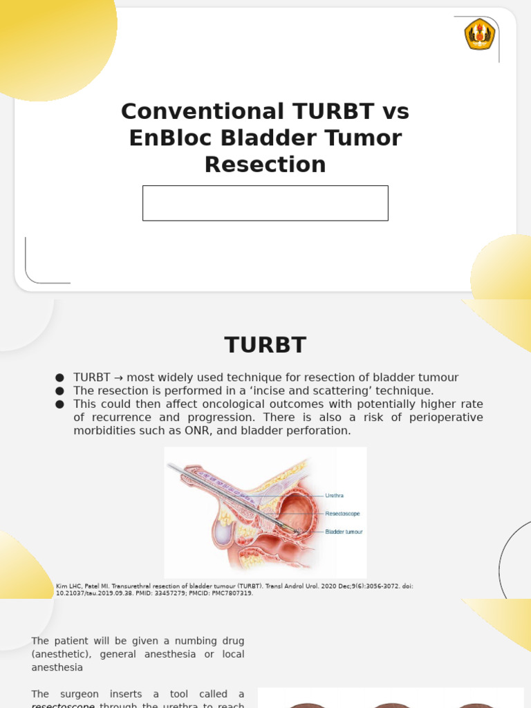 TURBT Vs en Bloc Bladder Tumor Resection | PDF | Surgery | Neoplasms
