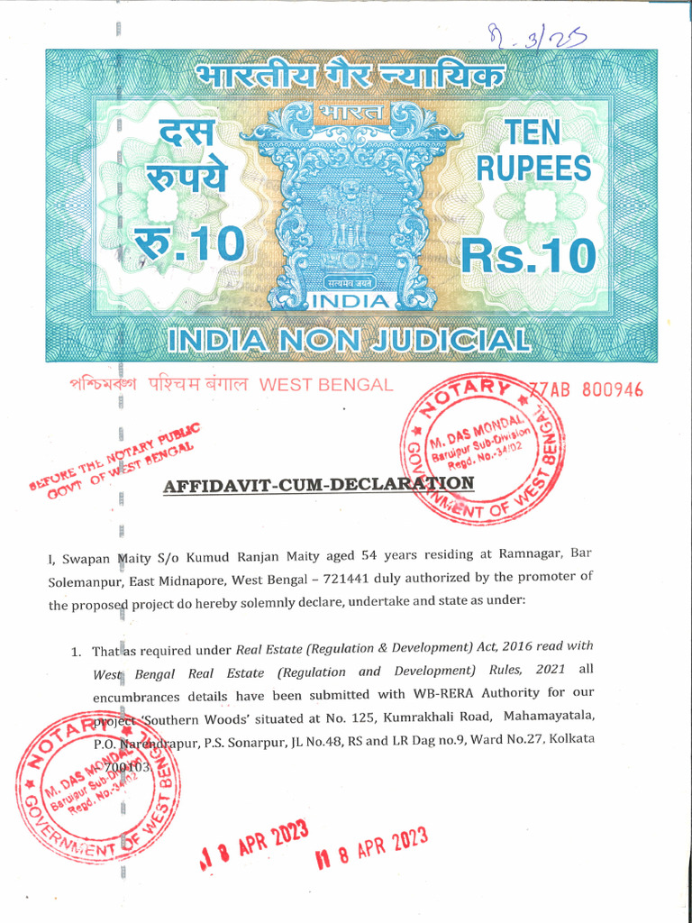 Affidavit For Mortgage Loan Pdf