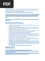 VFS France Visa Document Checklist | PDF | Receipt | Travel Visa