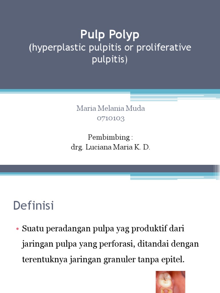 Pulp Polyp | PDF