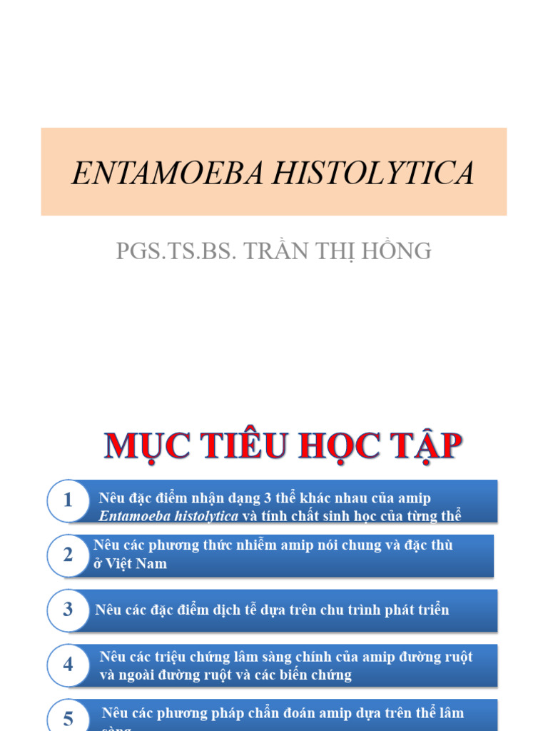 3.1. Entamoeba Histolytica | PDF