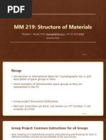 HCP Structure and Miller Indices | PDF | Crystal Structure | Geometry
