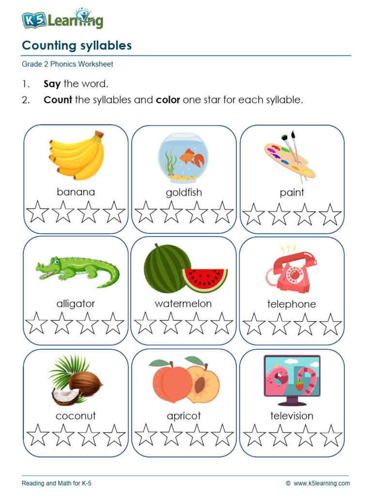 Grade 2 Syllables s7f | PDF