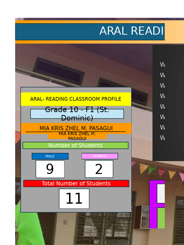 ARAL Reading Program Progress Report | PDF | Educational Psychology ...