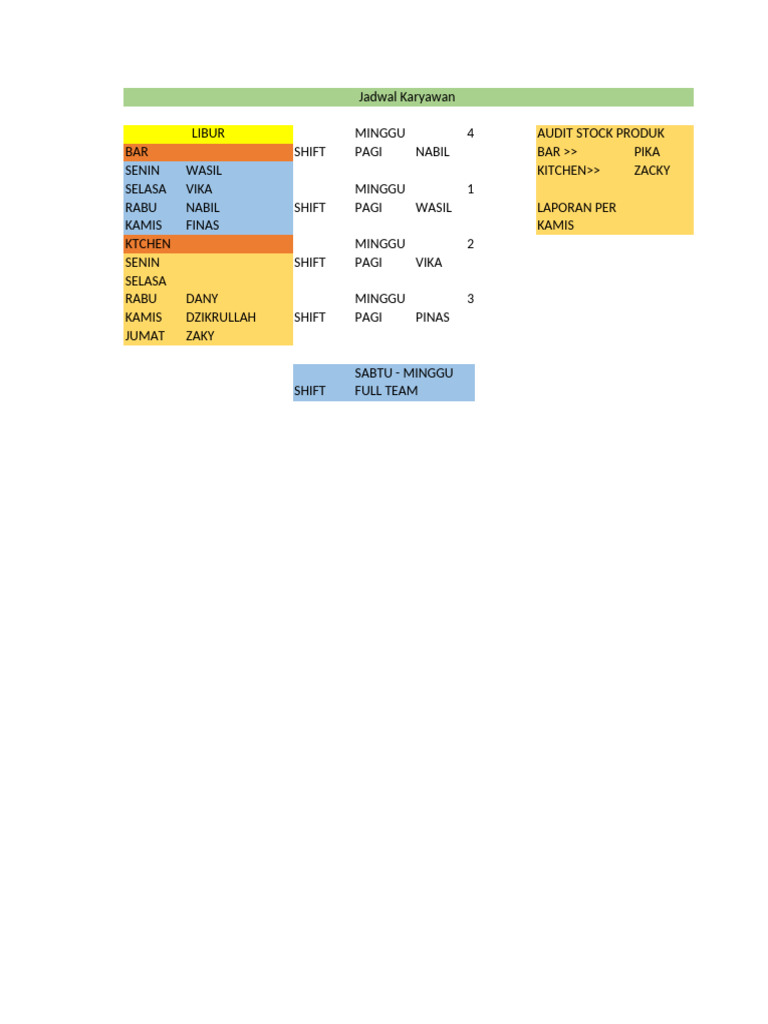 Re Schedule Labuhan | PDF