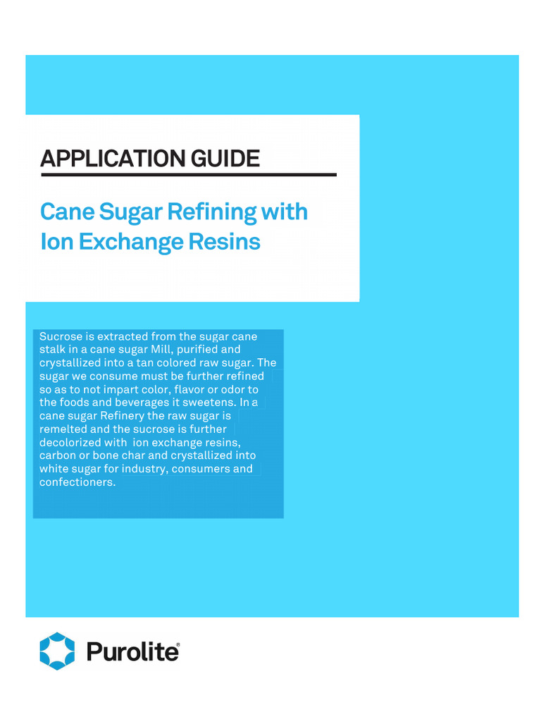 Cane Sugar Refining Process Overview | PDF | Sucrose | Brown Sugar