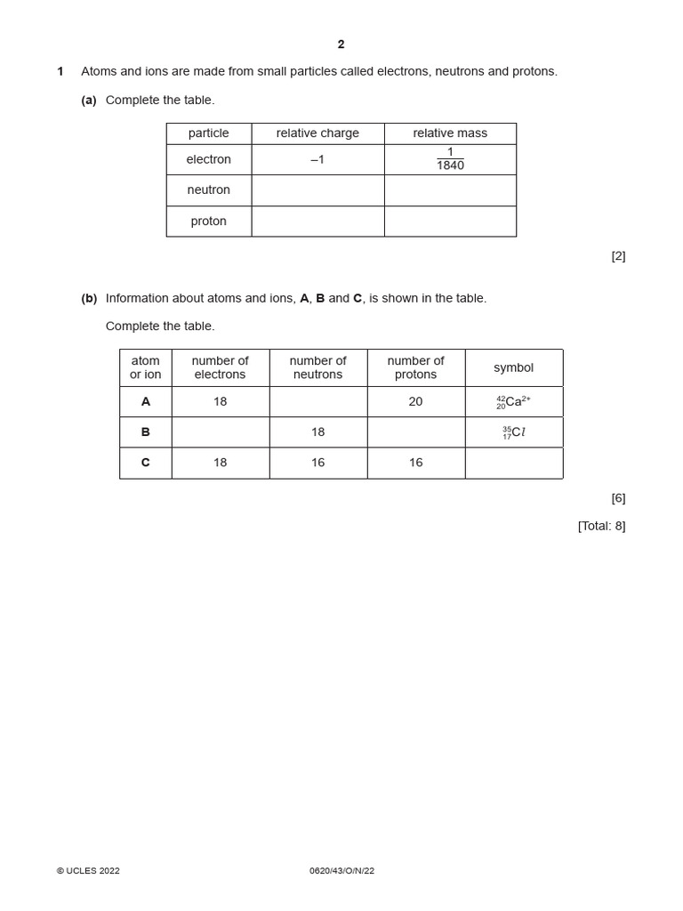 0620 w22 QP 43 Merged Pages Deleted | PDF | Oxide | Aluminium