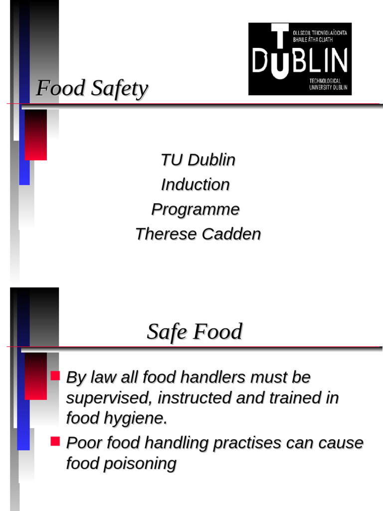 Food Safety Induction | PDF | Foodborne Illness | Food Safety