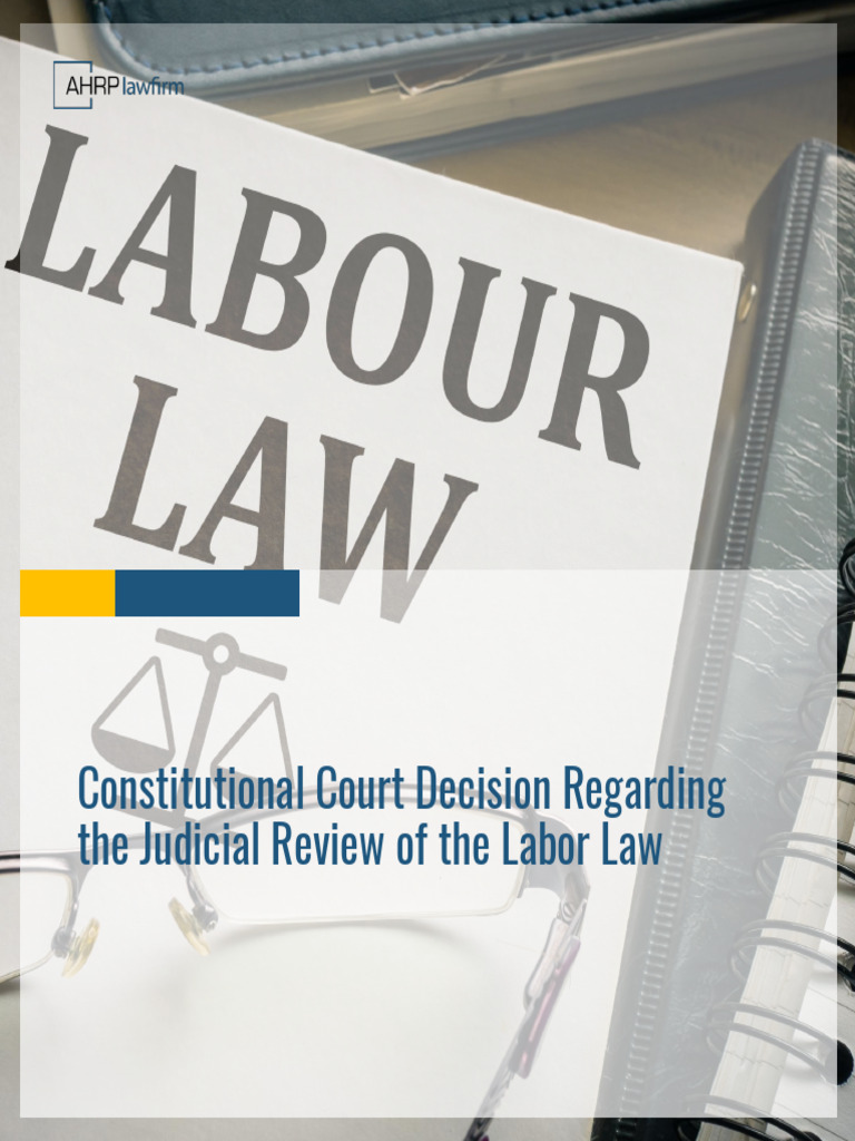 Constitutional Court Ruling on Labor Law | PDF | Employment | Minimum Wage