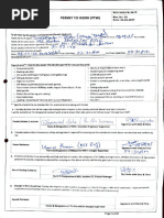 Night Permission Letter | PDF