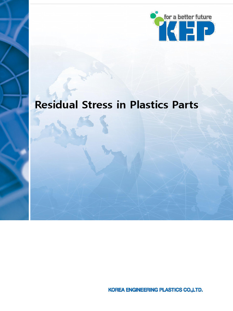 Residual Stress in Plastics Parts en (1612 R1) | PDF | Stress ...