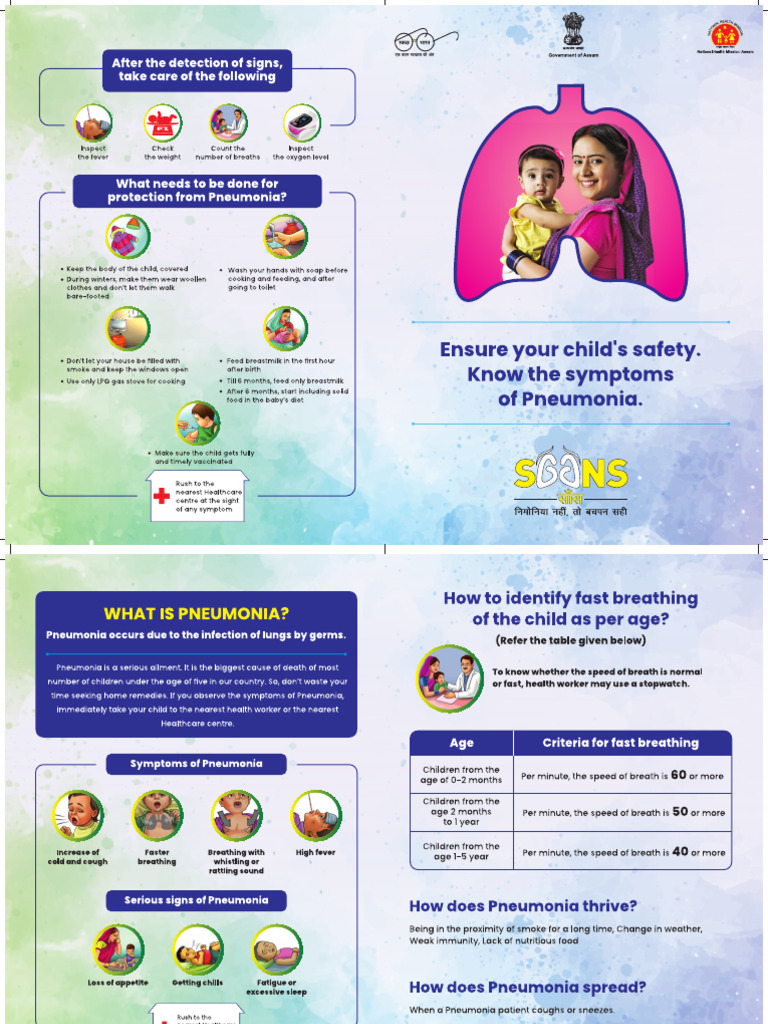Pneumonia Leaflet 2022 English | PDF