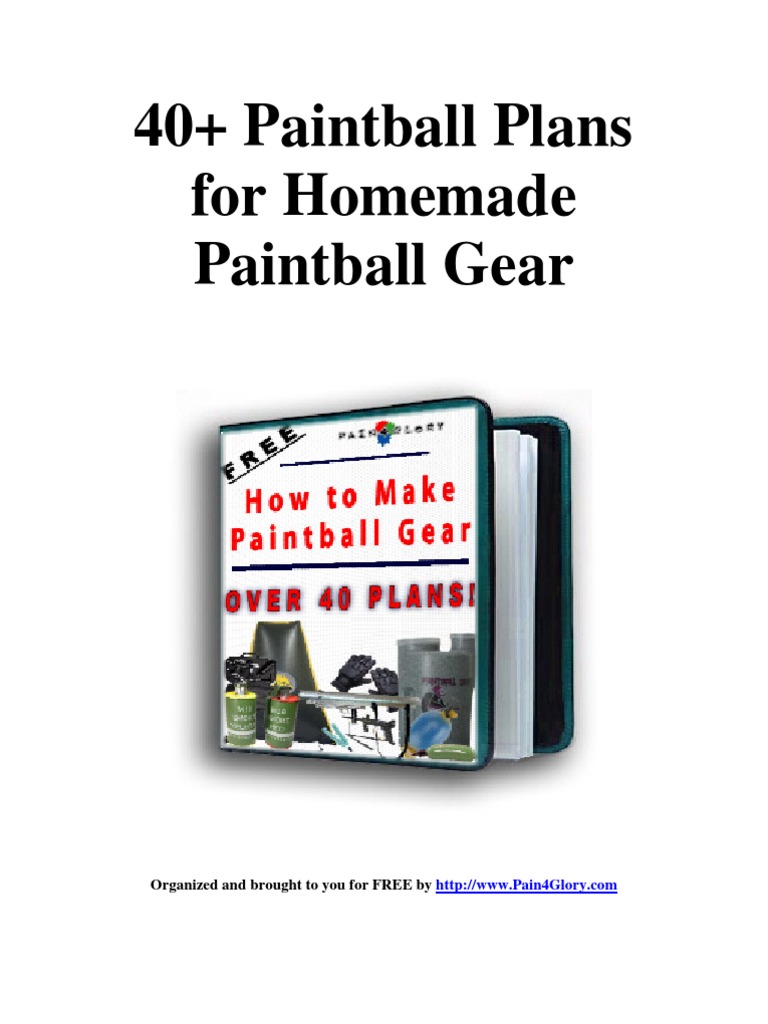 How To Make Paintball Gear | PDF | Sports