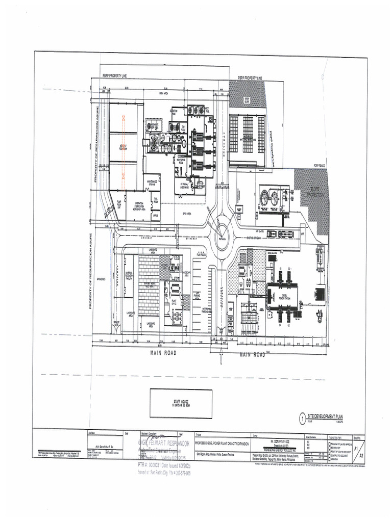 DPP Site Development Plan and Single Line Diagram | PDF