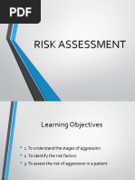 HCR-20 V3 Risk Assessment Framework | PDF | Motivation | Motivational