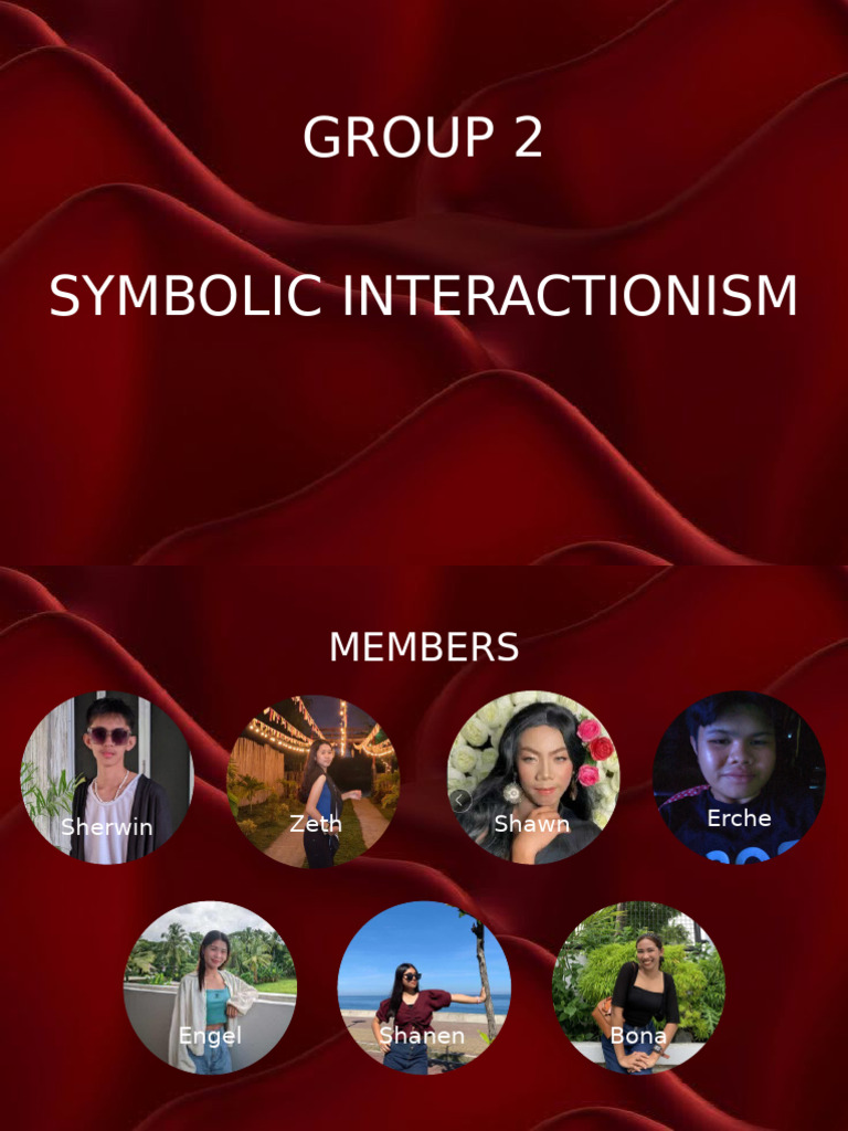 GROUP-2-SYMBOLIC-INTERACTIONISM.pptx | PDF | Reinforcement ...