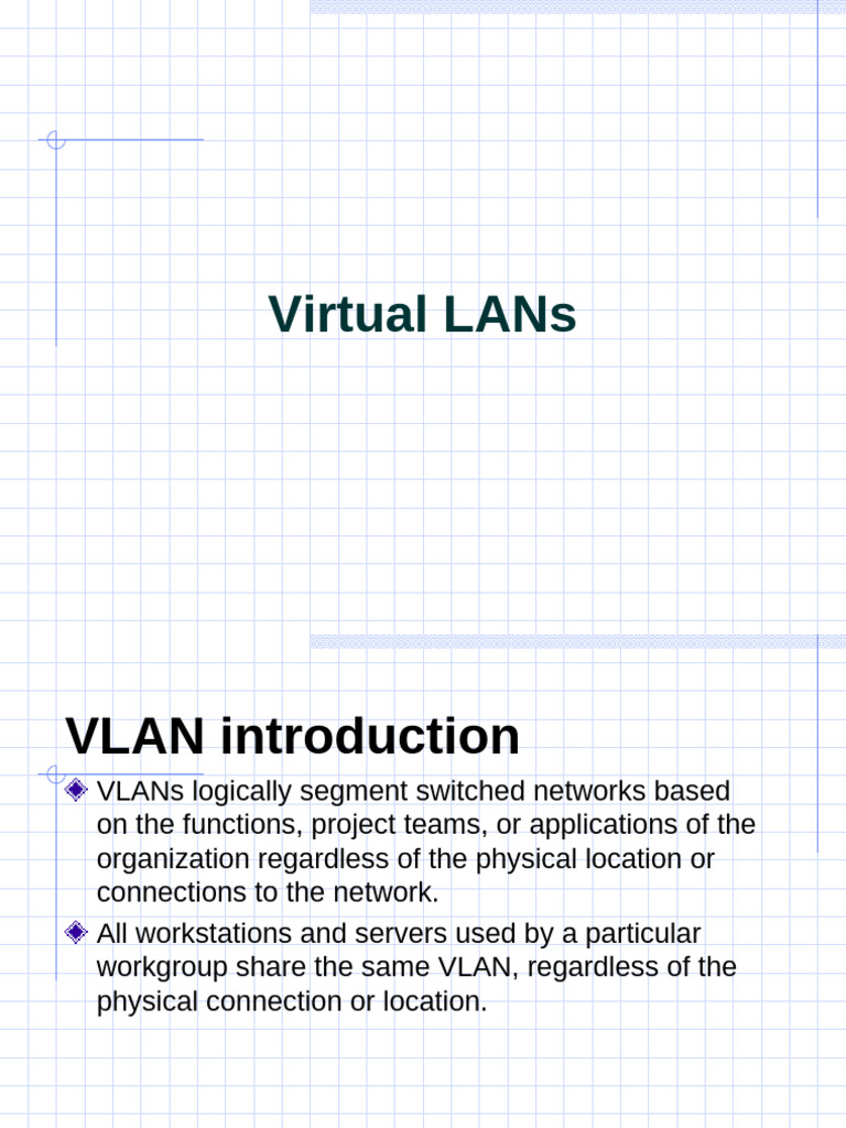 Topic - VLan | PDF | Computer Network | Network Switch