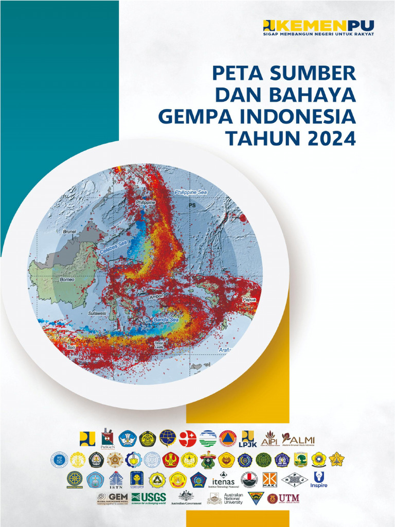Buku Peta Sumber Dan Bahaya Gempa 2024 | PDF