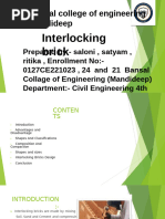 Interlocking Concrete Block Guidelines | PDF | Road Surface | Concrete
