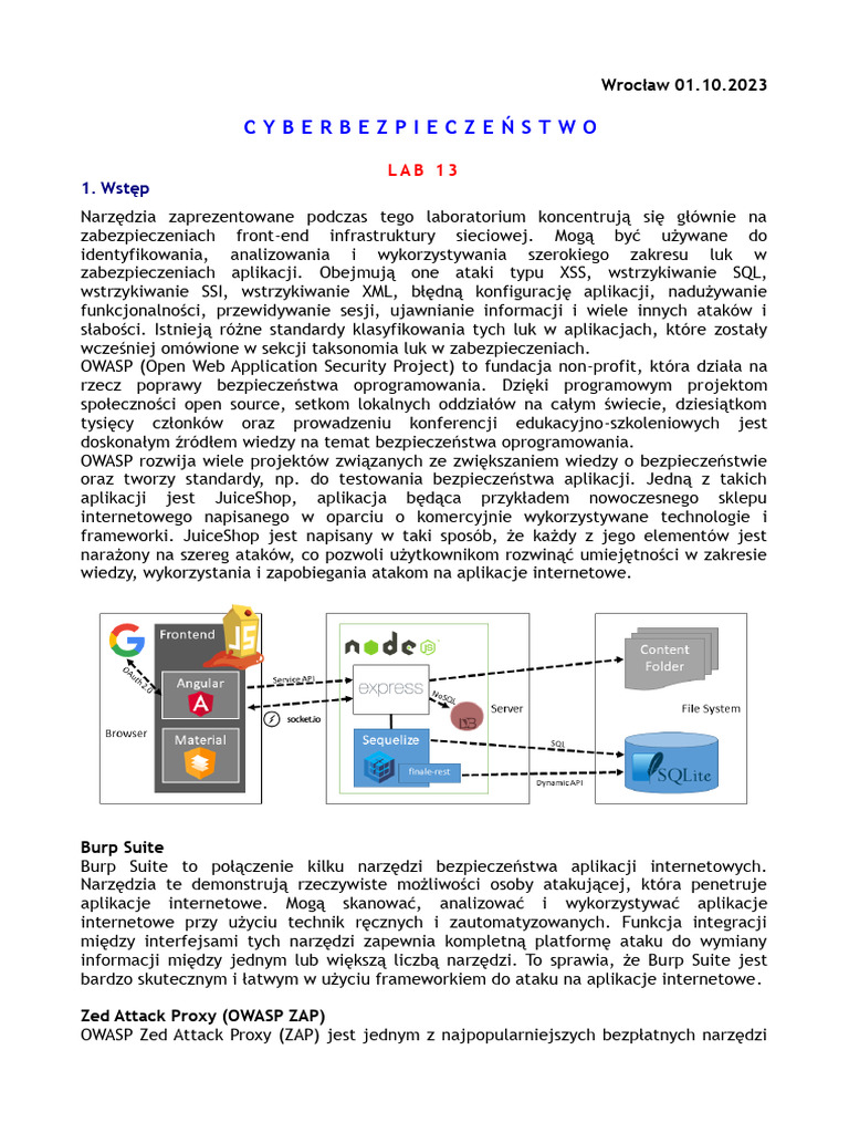 13 Cyber PL Lab Web Security 1 | PDF
