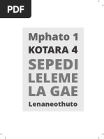 Lesson Plan Sepedi | PDF