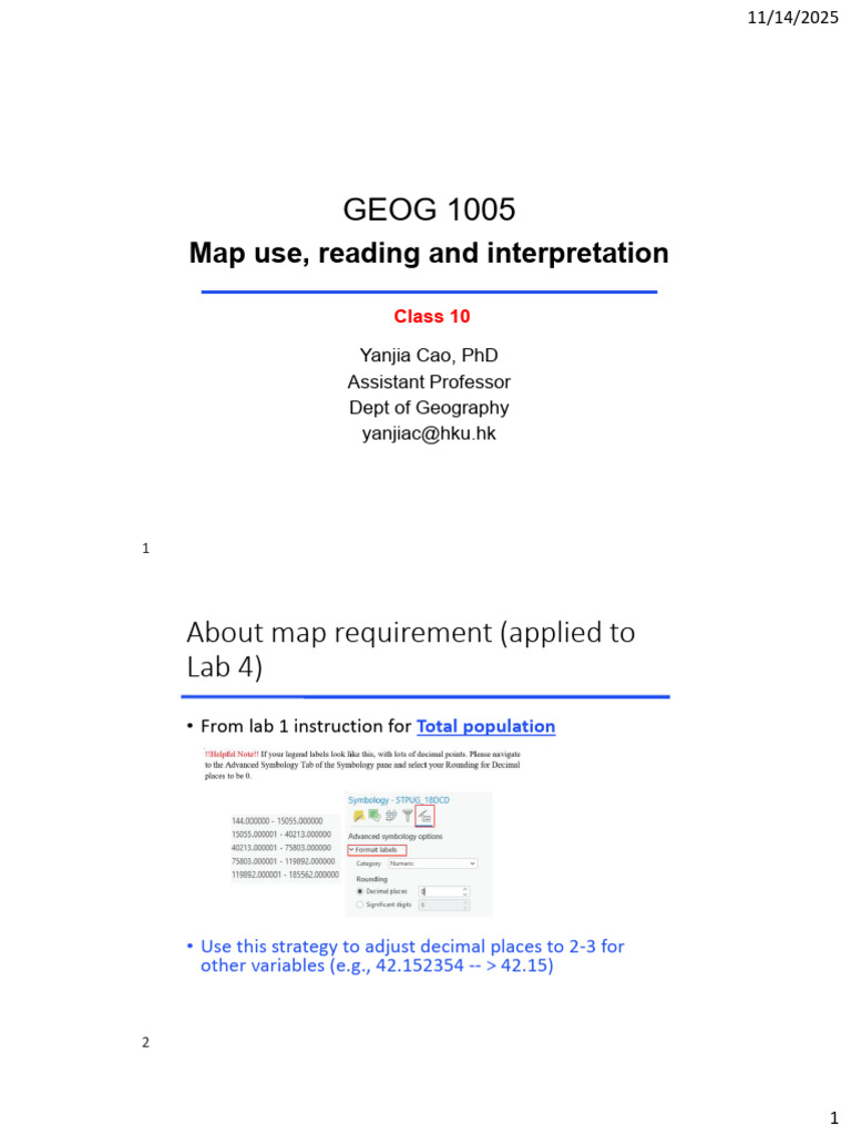 Lecture 10 Generalization | PDF | Map | Polygon