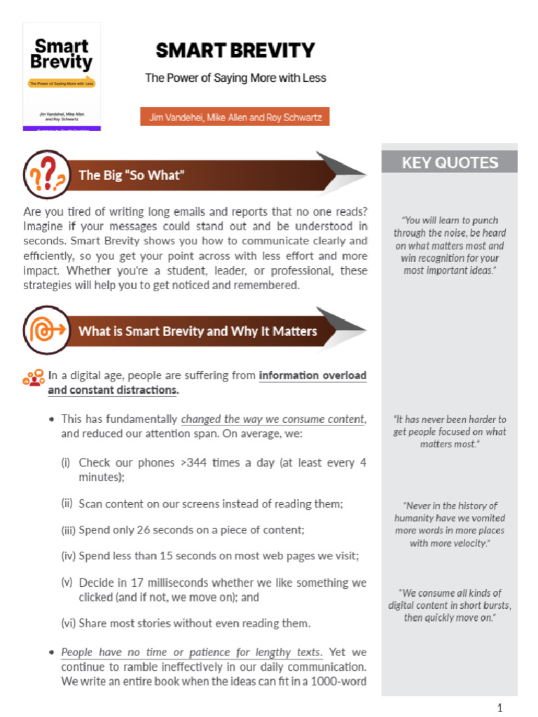 DAY 198 - Smart Brevity | PDF