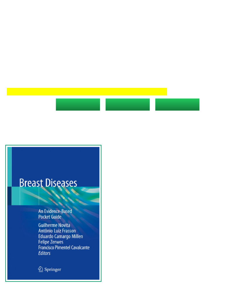 (Ebook) Breast Diseases: An Evidence-Based Pocket Guide by Guilherme ...
